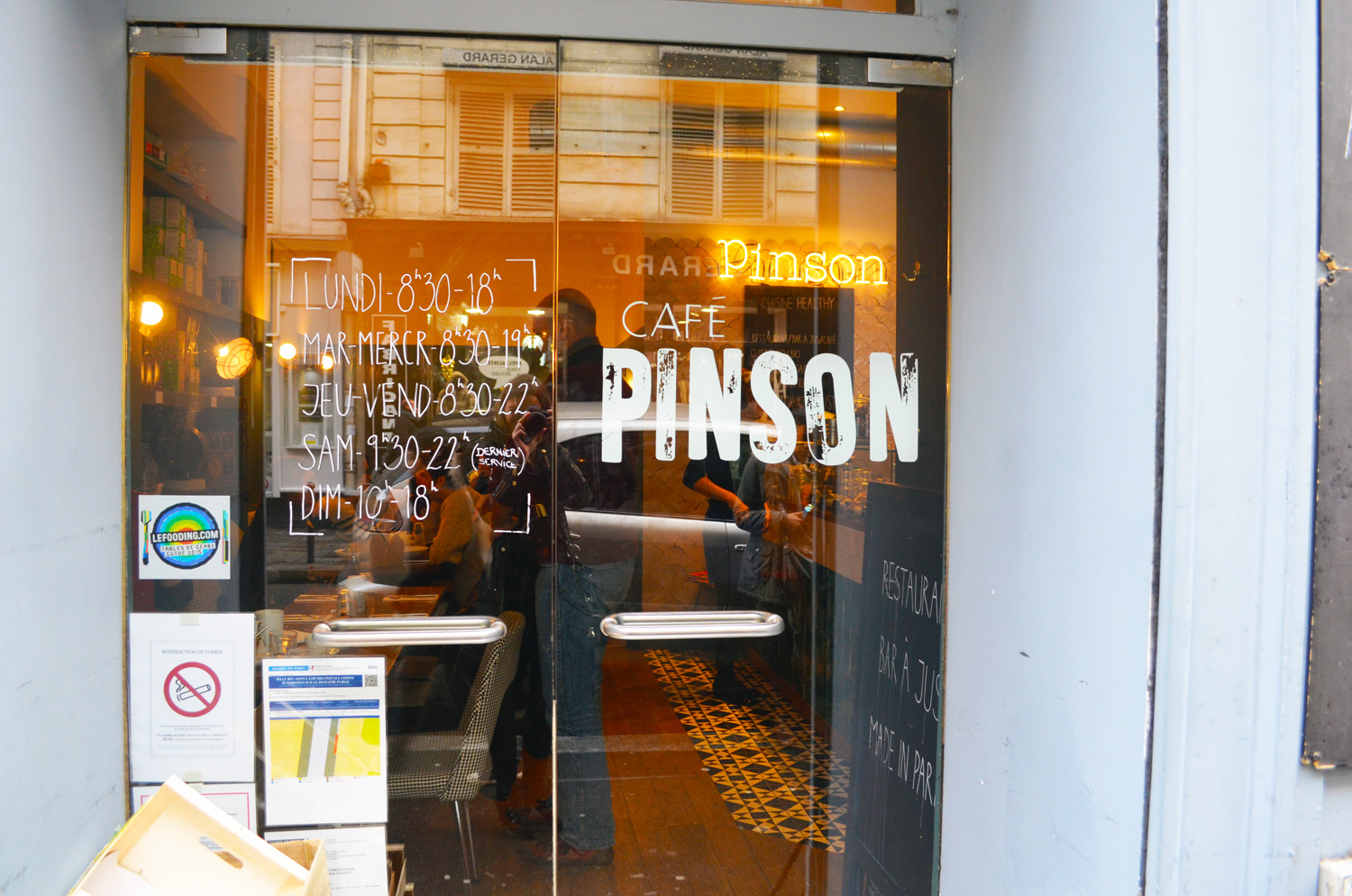Le Café Pinson (Paris 10e) | Paris d'épices