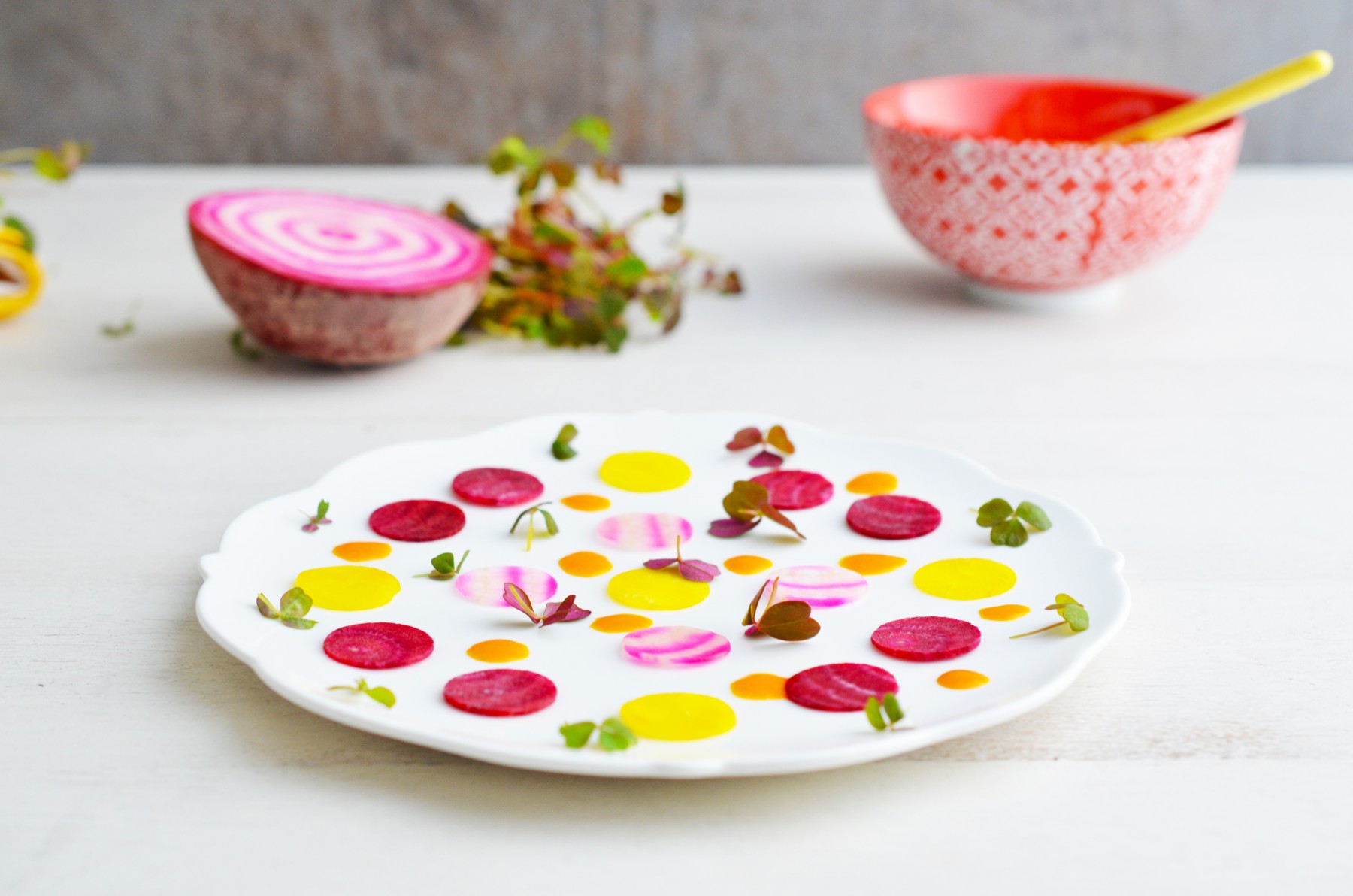 Carpaccio de betteraves crues | Paris d'épices